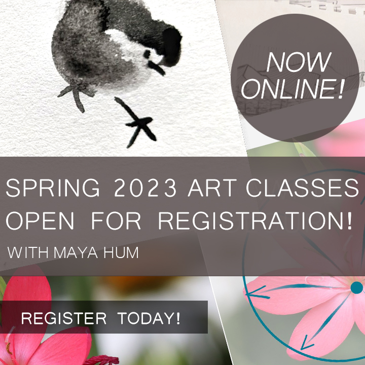 Spring 2023 art classes! – Maya Hum